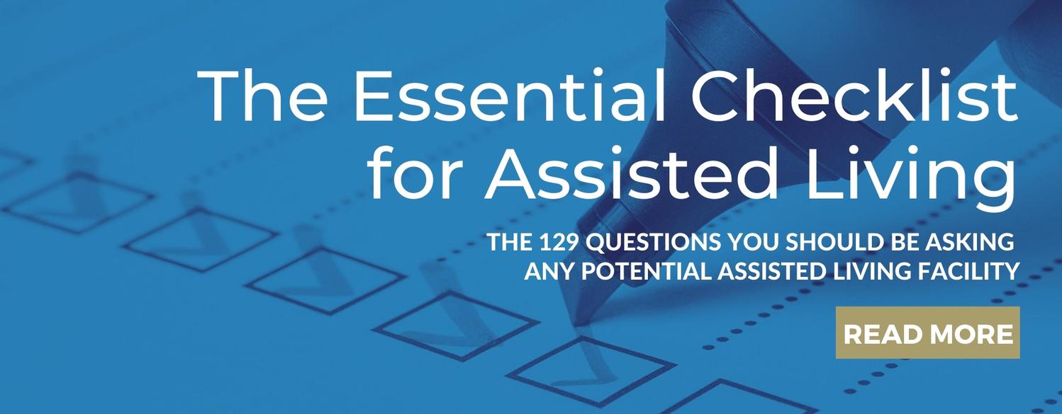 Essential Assisted Living Checklist